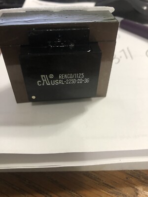 Renco Transformer Rl-2250-20-36 Power 18vac 20va Pcb Mtg | eBay