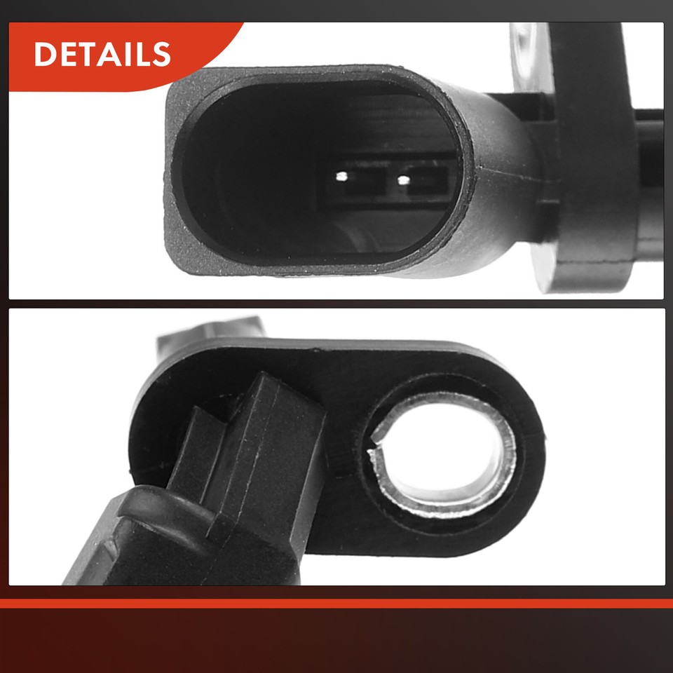 2x Front or Rear ABS Wheel Speed Sensors for Audi A4 A5 A6 A8 Quattro ...