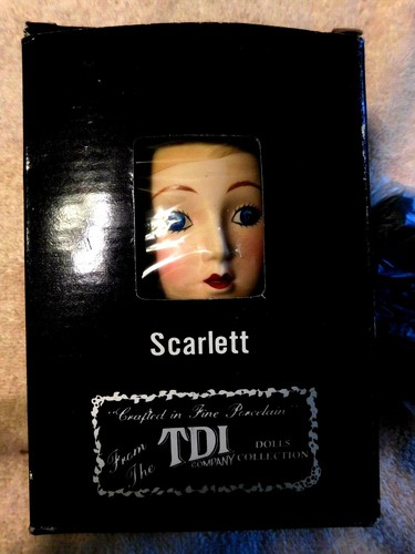 SCARLETT PORCELAIN BODY AND WIG, TDI COLLECTION, NIB | eBay