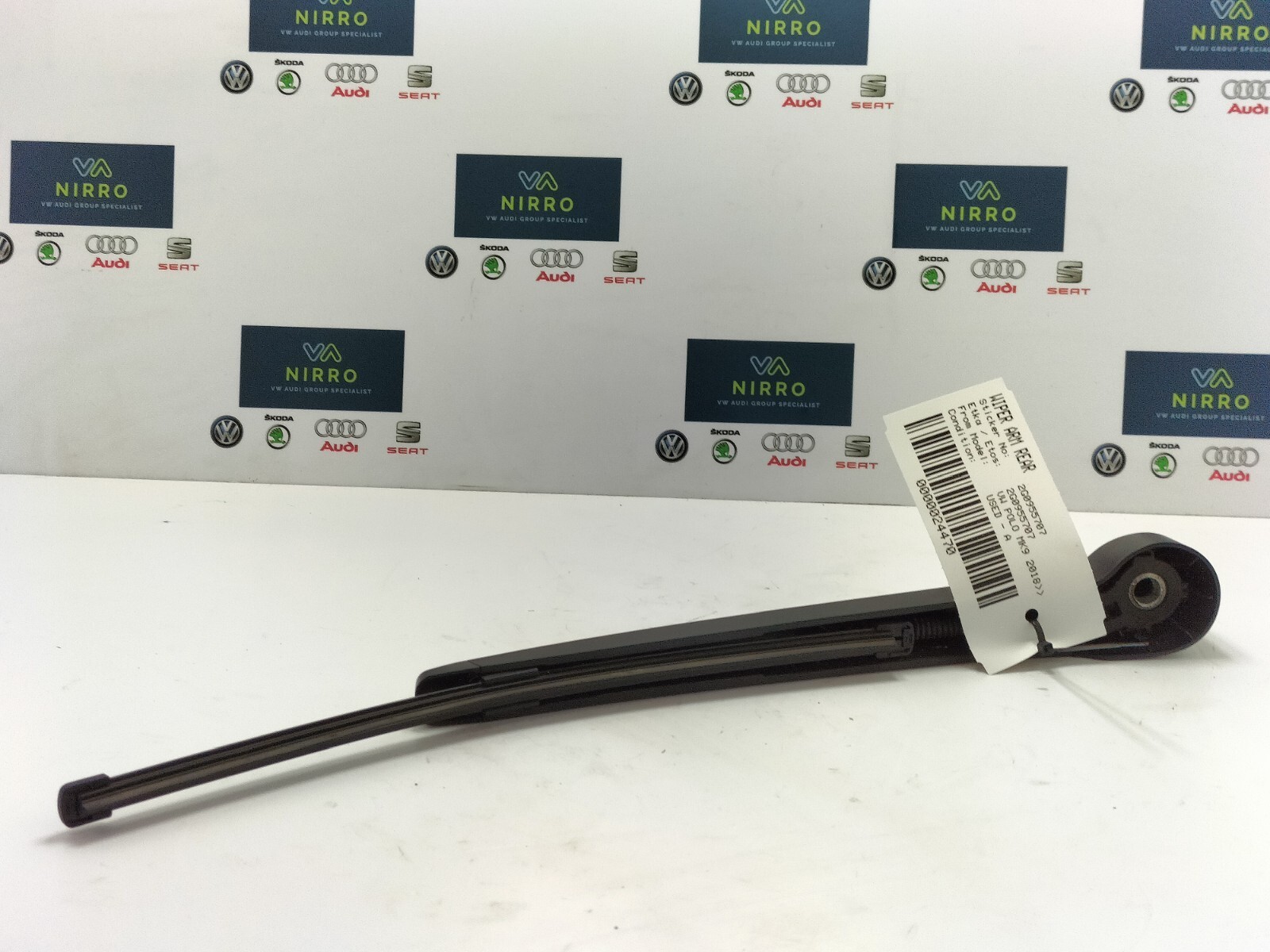 VW POLO REAR WINDOW WIPER ARM 2018 ONWARDS 2G0955707 | eBay UK