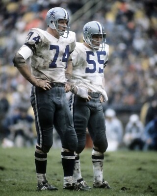 Bob Lilly on Field Stance Dallas Cowboys 8x10 Vintage NFL Football ...