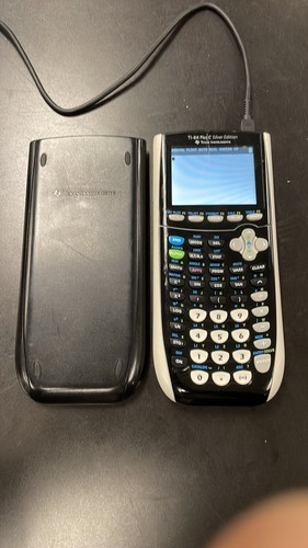 Texas Instruments TI-84 Plus C Silver Edition Black Graphing Calculator ...