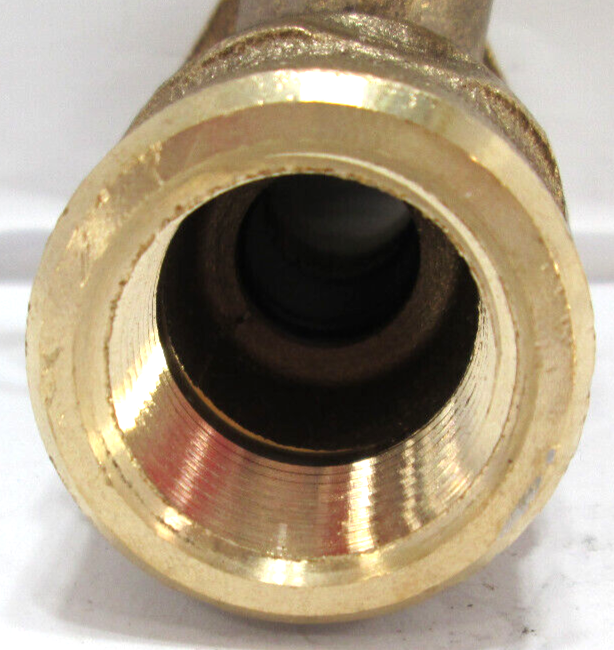 McDonald ~ 1" ~ Brass Ball Valve Curb Stop CTS ~ With Lockwing ~ 300 ...