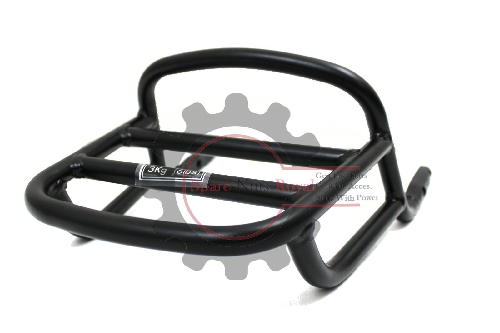 Royal Enfield "New Classic 350 REBORN" Black Rear "Luggage Rack" | eBay