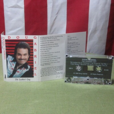 DOUG GABRIEL Luckiest Guy cassette tape 1988 pop-country Branson ...