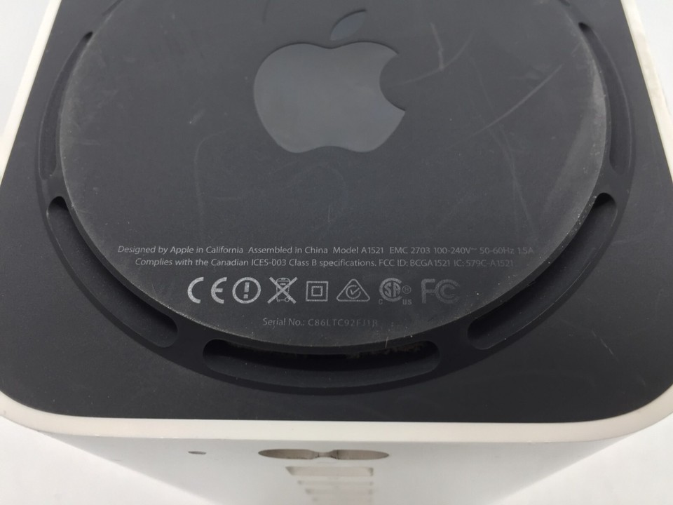Apple AirPort Extreme Base StationWireless Router 6th Generation A1521 ...