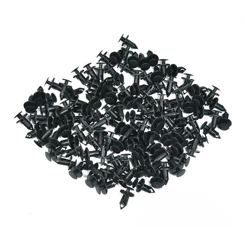 100PCS 8mm Hole Plastic Rivets Car Clips Fastener Push Clips For Car ...