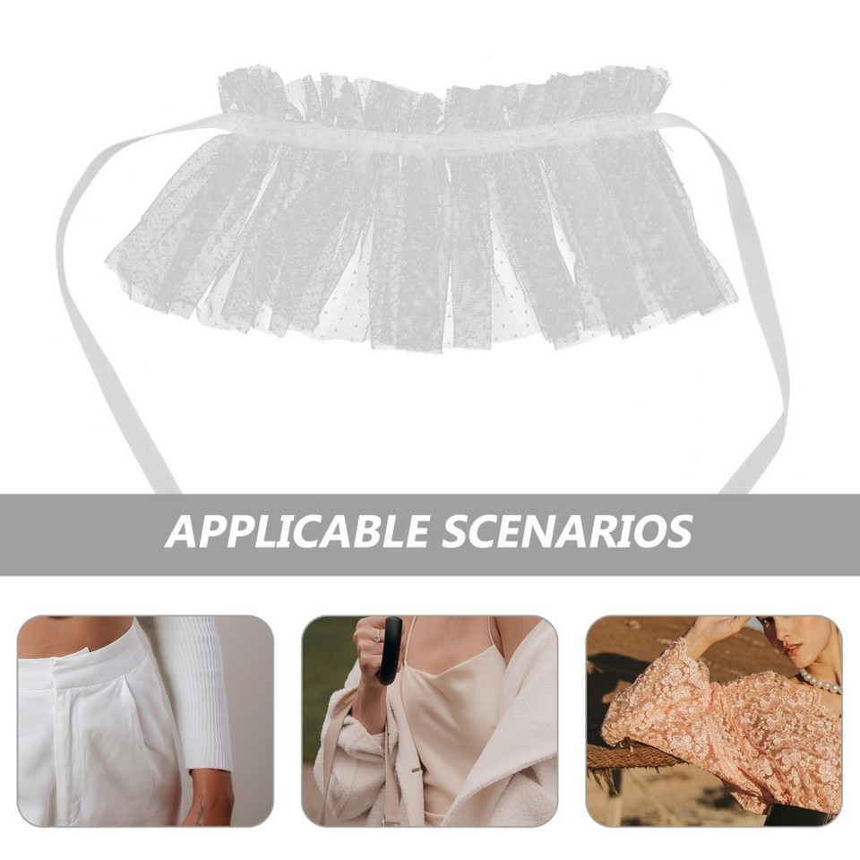 1 Pair Mesh Sleeves Hand Cuffs Women'S Wrist Wedding Wrist Cuff Mesh ...