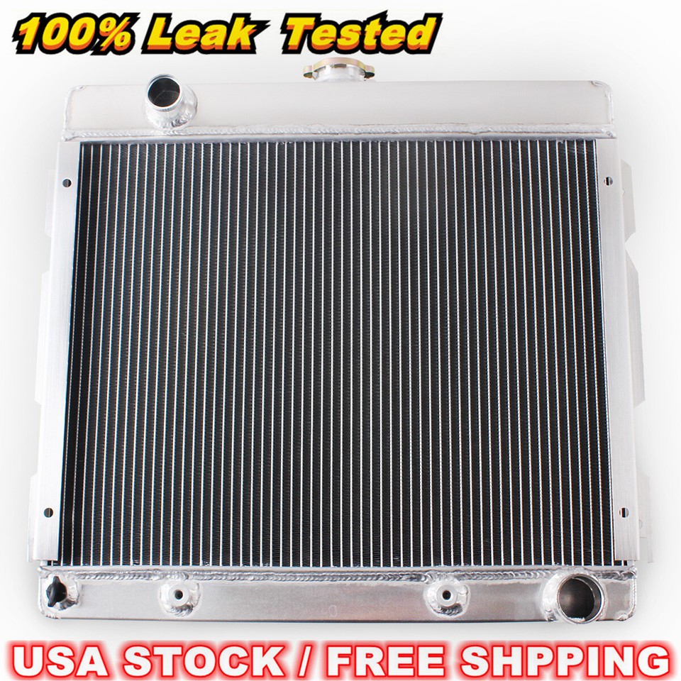 3Row Aluminum Radiator For 1970-1972 Dodge Dart Duster Valiant V8 Small ...
