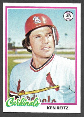 1978 TOPPS #692 Ken Reitz ST LOUIS CARDINALS NM+ A | eBay