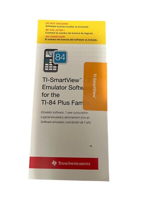 Texas Instruments Ti Smart View Emulator Software For Ti 84 Plus CE ...