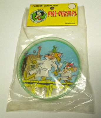 1970S SNOOPER & BLABBER MOUSE Cartoon PILL PUZZLE Hanna-Barbera FACTORY ...