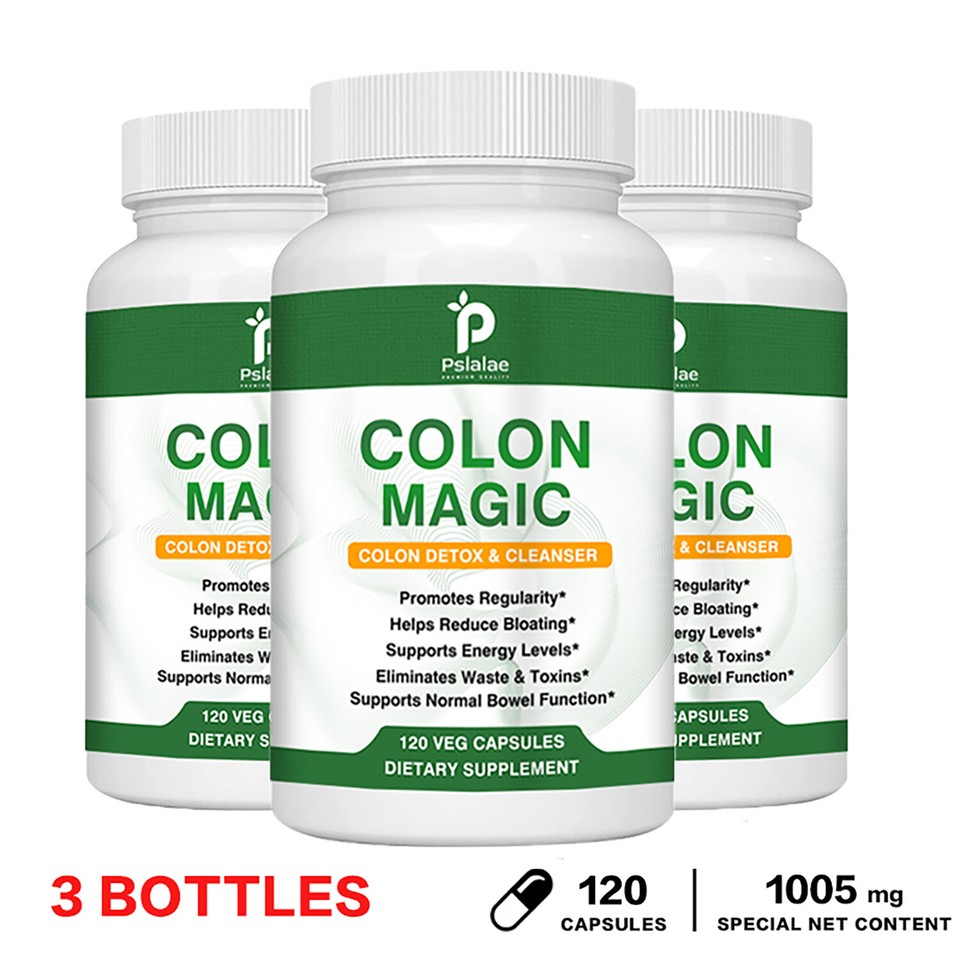 120pcs Colon Magic -Colon Cleanse & Detox,Constipation Relief ...