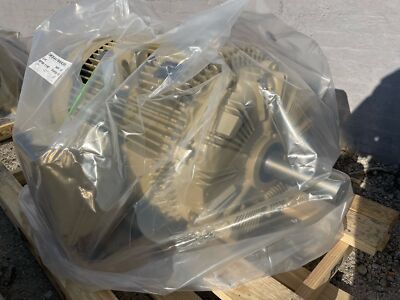 150 HP General Electric AC Electric Motor 1200 RPM Fr 447T TEFCBB 460 V ...
