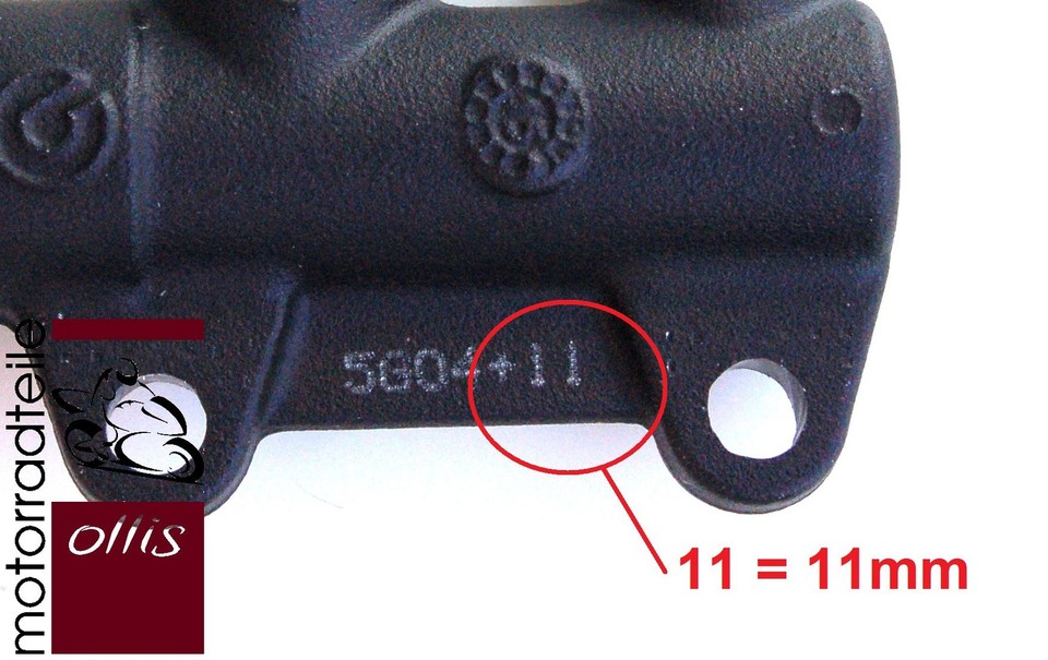 Brembo rear brake master cylinder rebuild kit - BMW F 650 GS / GS Dakar ...