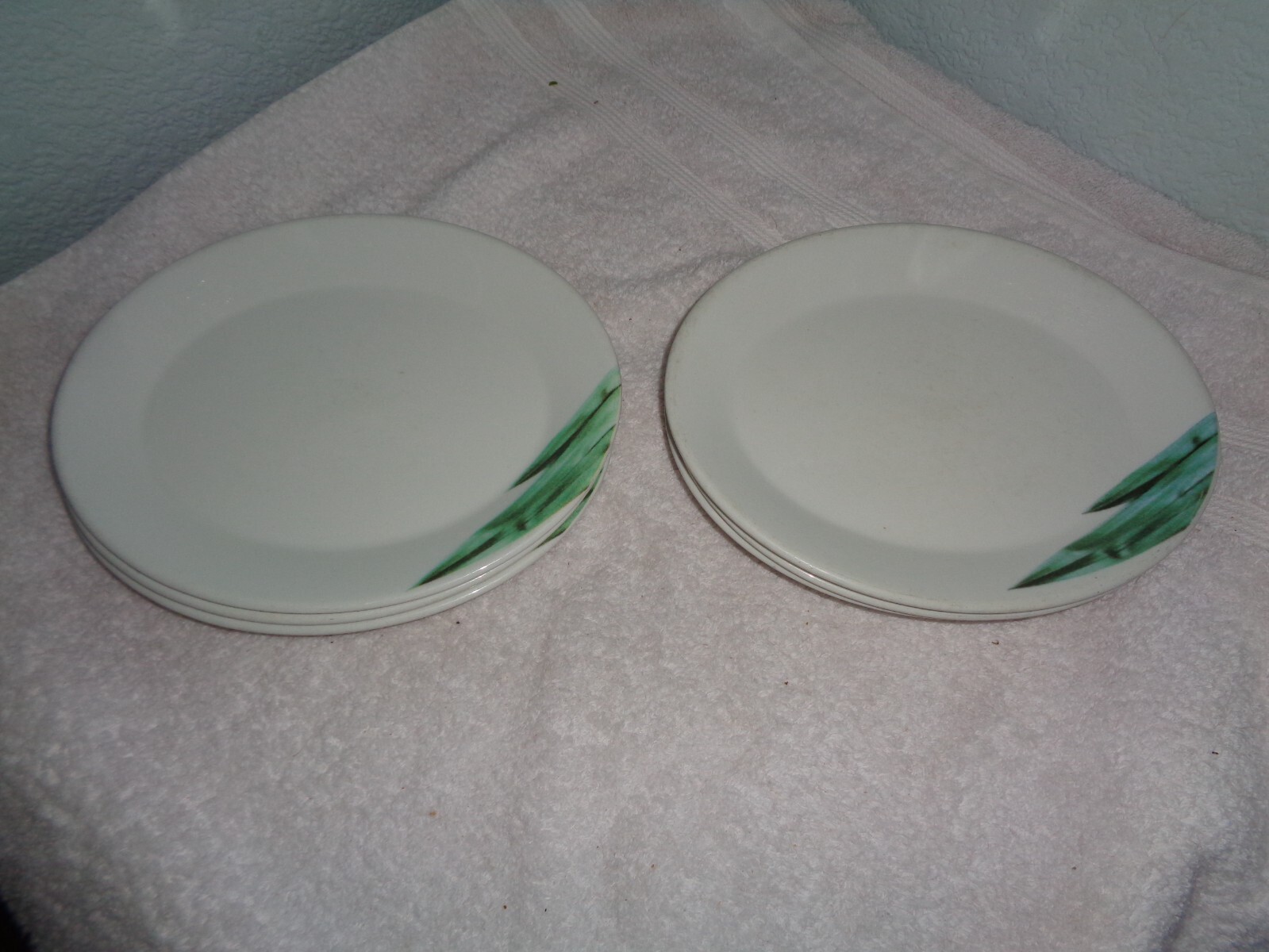 7 DUDSON DURALINE Stoke On Trent Oval Plates Salad/Dessert Plates ...