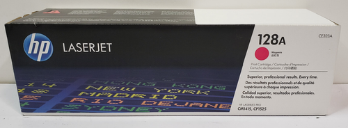 NEW and SEALED HP 128A Magenta Original LaserJet Toner Cartridge CE323A ...