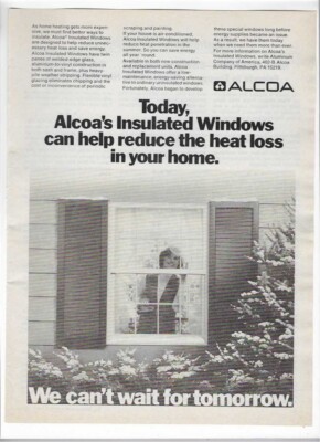 1977 Alcoa Insulated Windows Vintage Print Advertisement | eBay