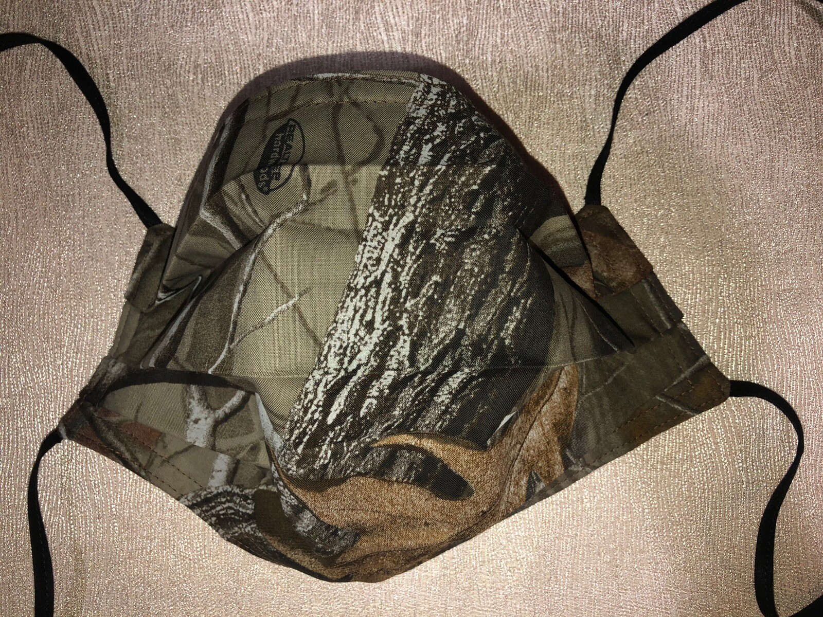 REALTREE HARDWOODS Mouth Face SCARF Expandable Handmade | eBay