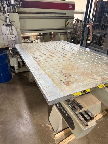 Komo VR 508 Mach 3 Vac Table Aluminum Parting out a Komo VR 508 Mach 3 ...