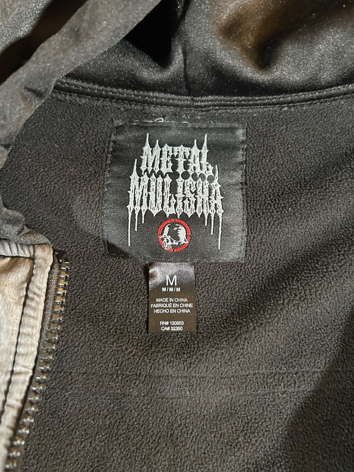 Metal Mulisha Zip Up Hoodie Mens Size M | eBay
