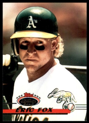 1993 Topps Stadium Club #131 Eric Fox | eBay