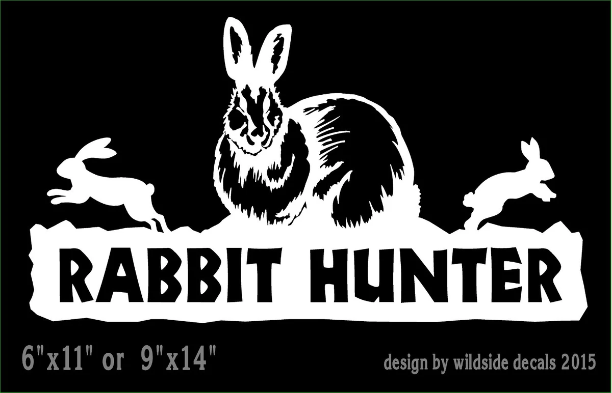 Rabbit Hunting Decals