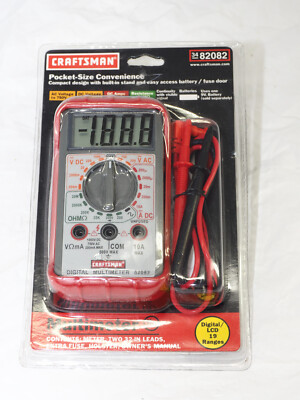Multimeters - Craftsman Digital Multimeter
