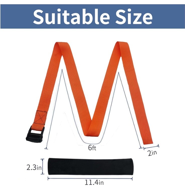 SPART Triple Flexion Nordic Hamstring Curl Strap, Adjustable Strap for ...