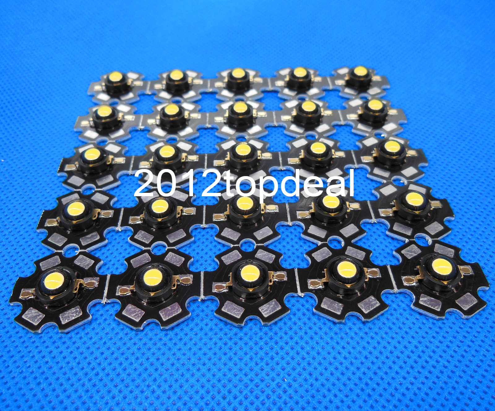 50pcs 3W warm white High Power Led Bead Chip 3 Watt 3000-3500k with ...