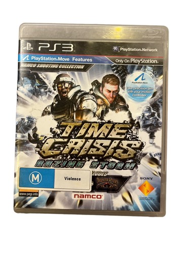 PS3 Time Crisis: Razing Storm PlayStation 3 + Time Crisis 4 & Dead ...