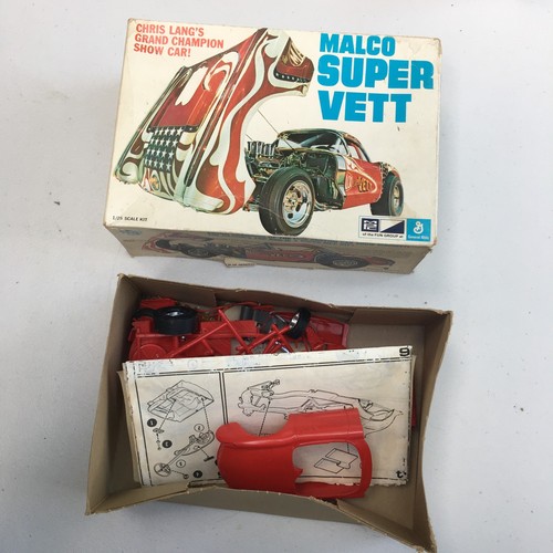Malco super vett model kit MPC general mills with box partial build | eBay