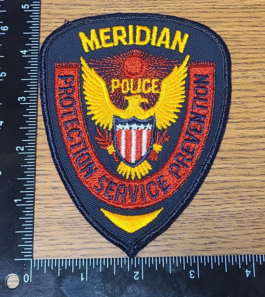 MS - Meridian Mississippi Police Vintage Patch Protection Service ...