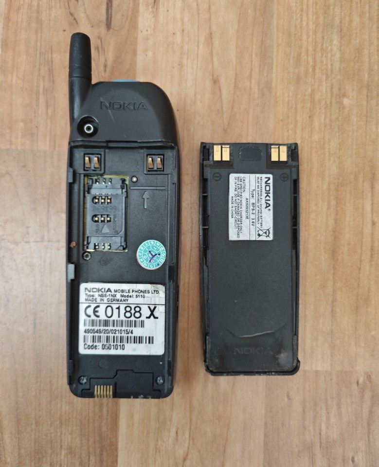 original NOKIA 5110 Modell NSE-1NX in sea-blue | eBay.de