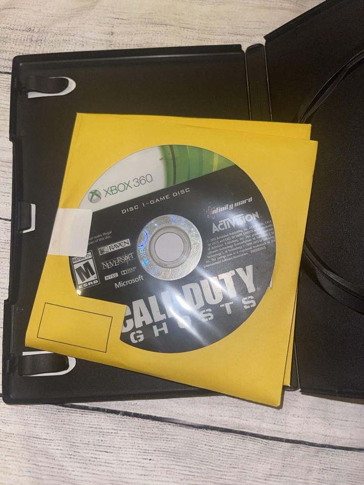 Xbox 360 Call Of Duty Ghosts Video Game | eBay
