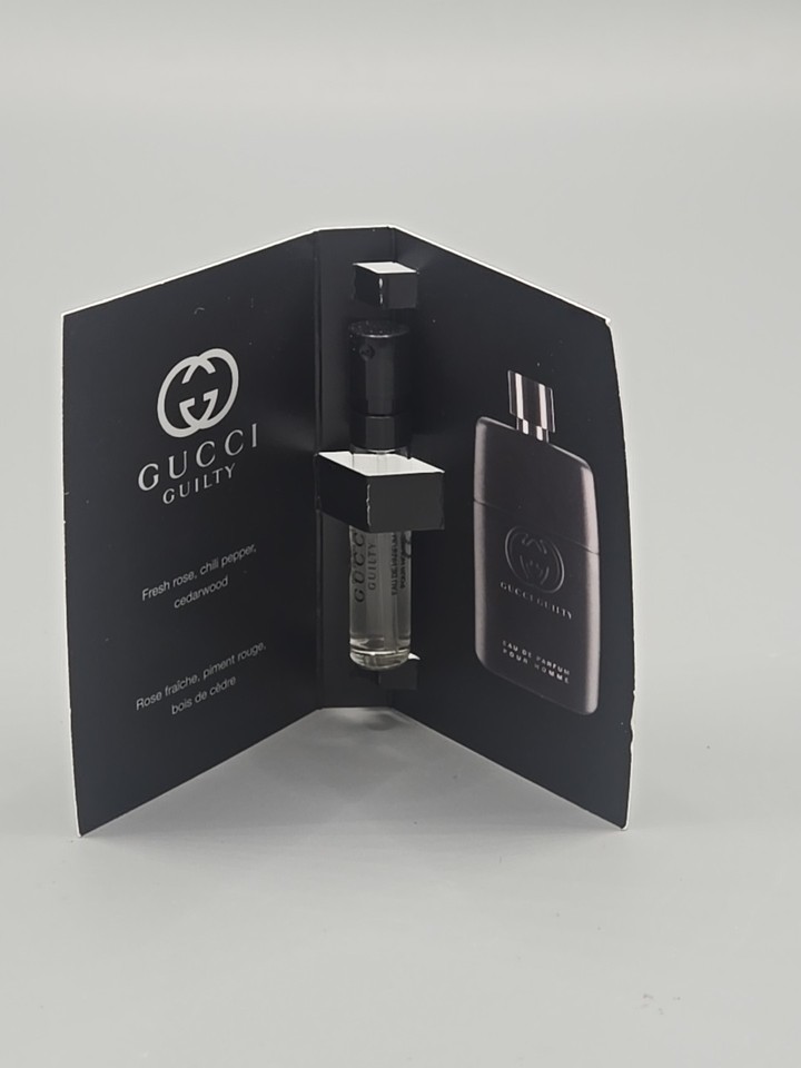 Gucci Guilty Eau De PARFUM EDP Pour Homme Men's Cologne Sample Spray ...