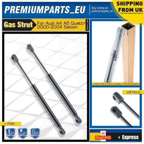 2x Tailgate Rear Boot Gas Struts Springs for Audi A4 B6 A6 C5 2000-2004 ...