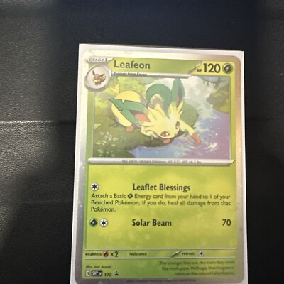 Leafeon 170 Sv: Scarlet & Violet Promo Cards Holo | eBay