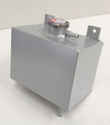Aluminum Radiator Overflow Coolant Expansion Header Tank Water Bottle ...