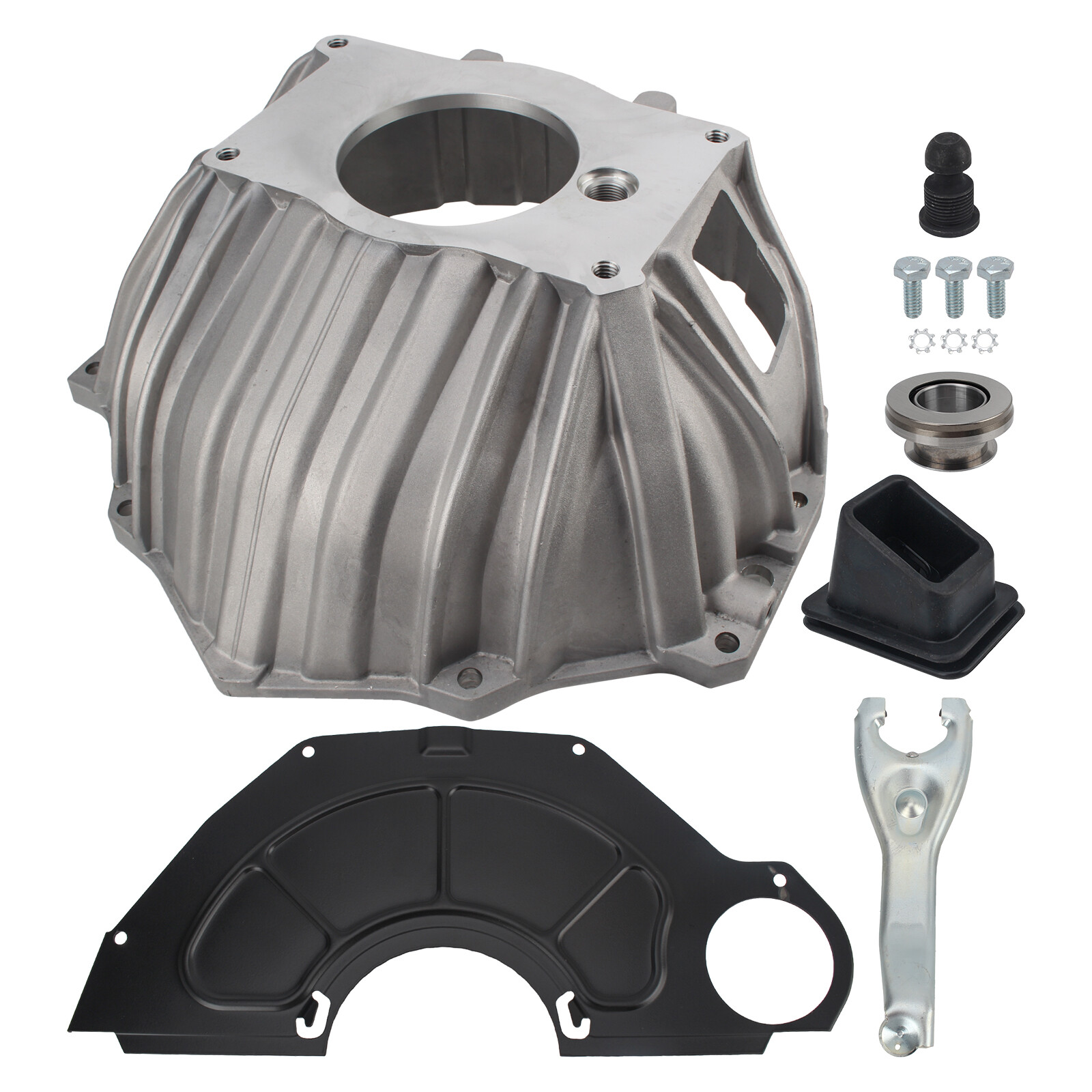 For Chevy 621 SBC BBC 1959/60-1988 GM 11" Manual Aluminium Bell Housing ...
