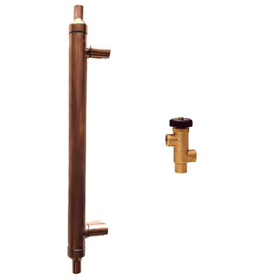 24" Side Arm Heat Exchanger Outdoor Furnace Boiler Stove w/Watts ...