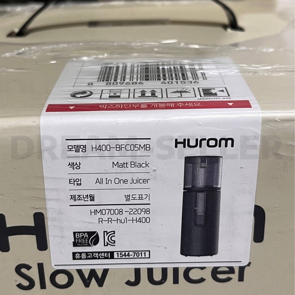 Hurom H400 Simply Slow Juicer Fresh Extractor Squeezer 3 colors AC 220V ...