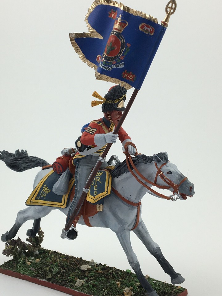 Unassembled British Scots Greys, White Metal 60 mm 1/30 Figure kit VID ...