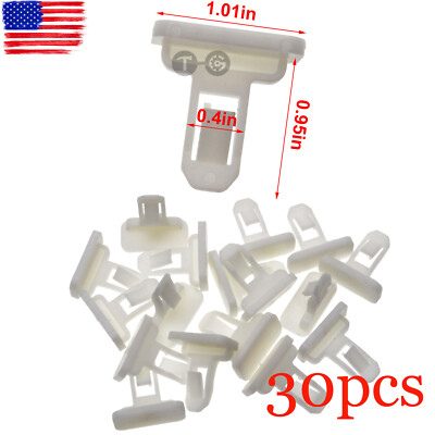 30pcs Front Rear Spoiler Clips 75392-35220 75392-0K010 for Toyota for ...