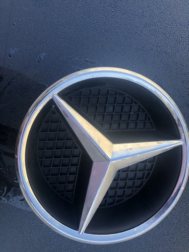 ORIGINAL COMO NUEVO Mercedes-Benz Parrilla Frontal Estrella Emblema ...