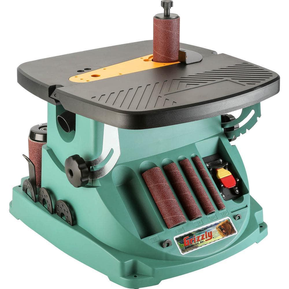 Grizzly Industrial Belt Sanders Oscillating Edge Belt+Spindle Sander ...