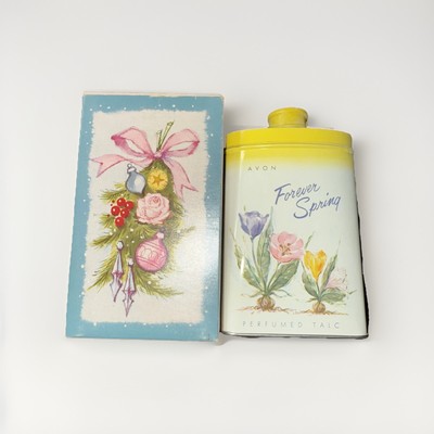 Avon Forever Spring Perfumes Talc New In Box 2.75 Oz VINTAGE, New Old ...