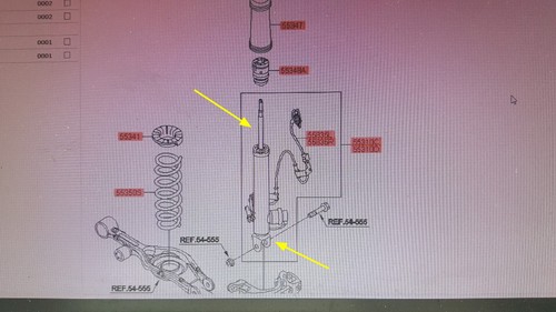OEM 55320-2W200 Shock Absorber Assy Rear 1Pcs LH for Hyundai Santa Fe ...
