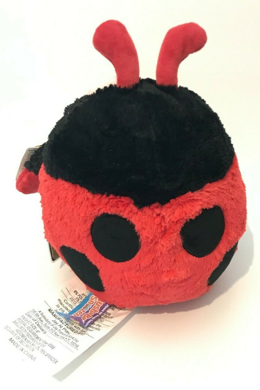 NWT Mushabelly Sleepy Snooze Sounds LEENA the Ladybug Soft Plush