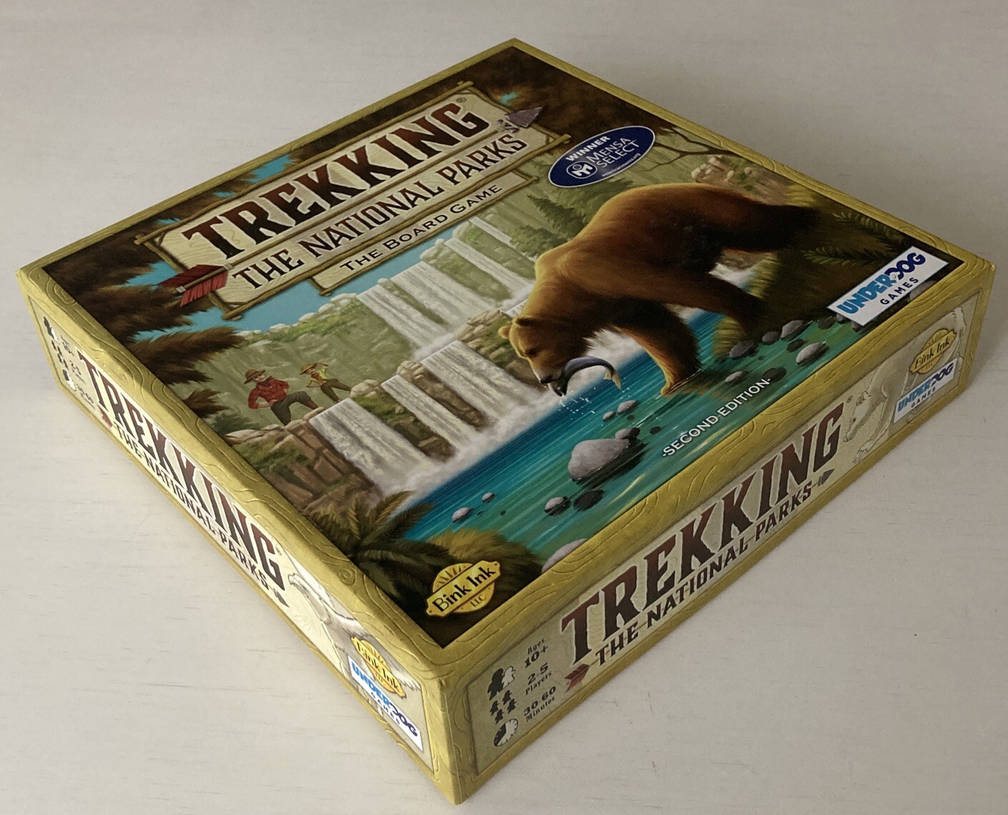 Trekking The National Parks Board Game 100% Complete Second Edition New ...